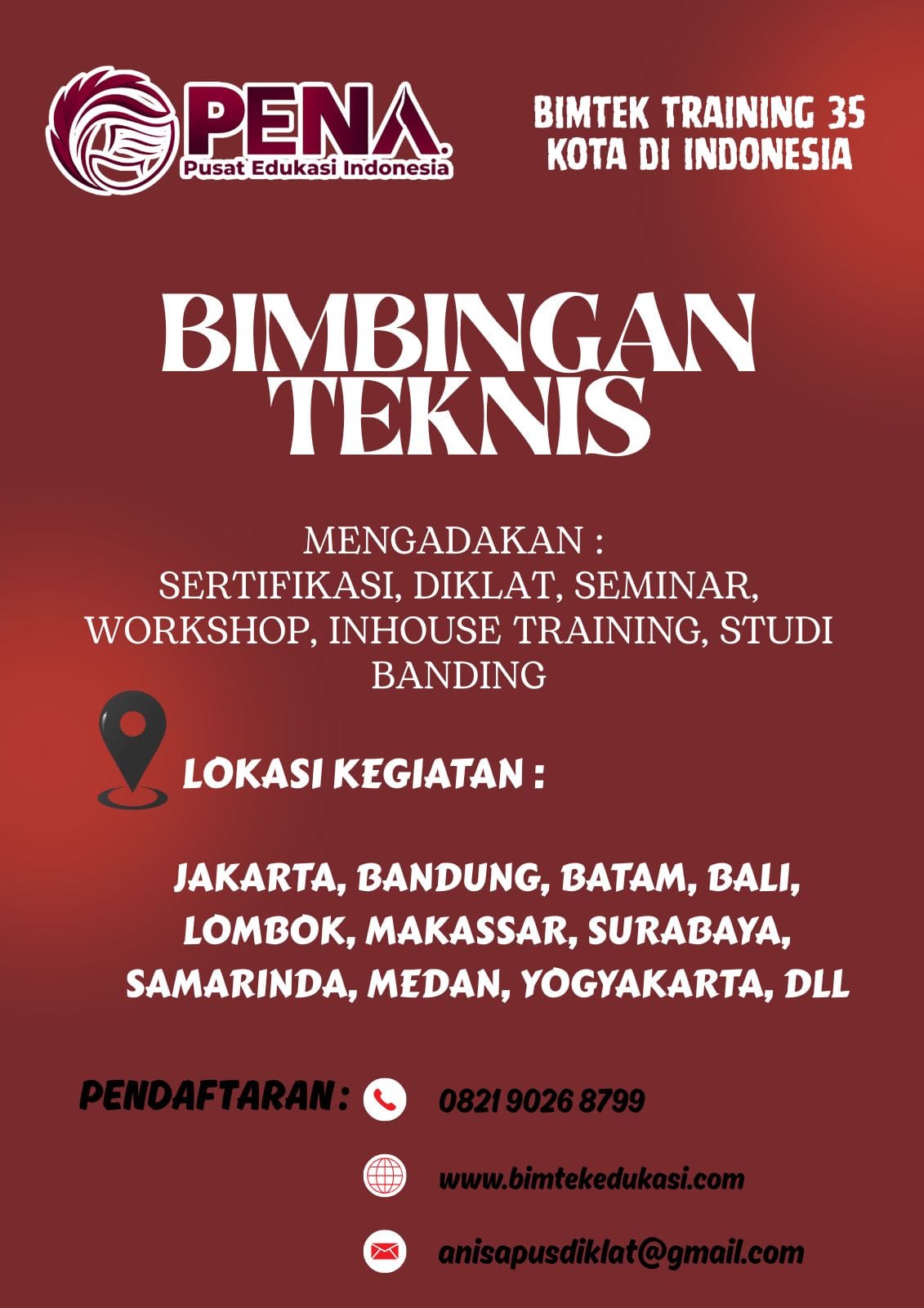 Bimtek Arsiparis Pemula Dan Jabatan Fungsional - Pusat Edukasi Indonesia